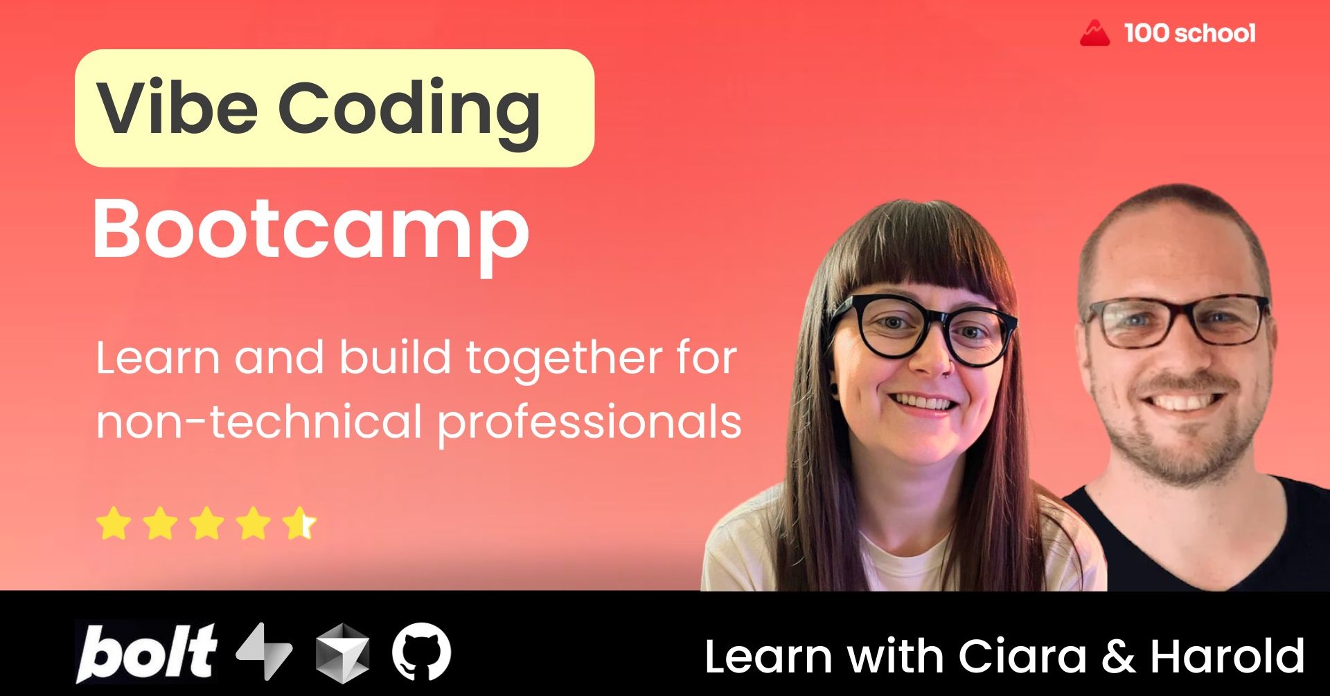 Vibe Coding Bootcamp by Harold Dijkstra and Ciara Wearen on Maven